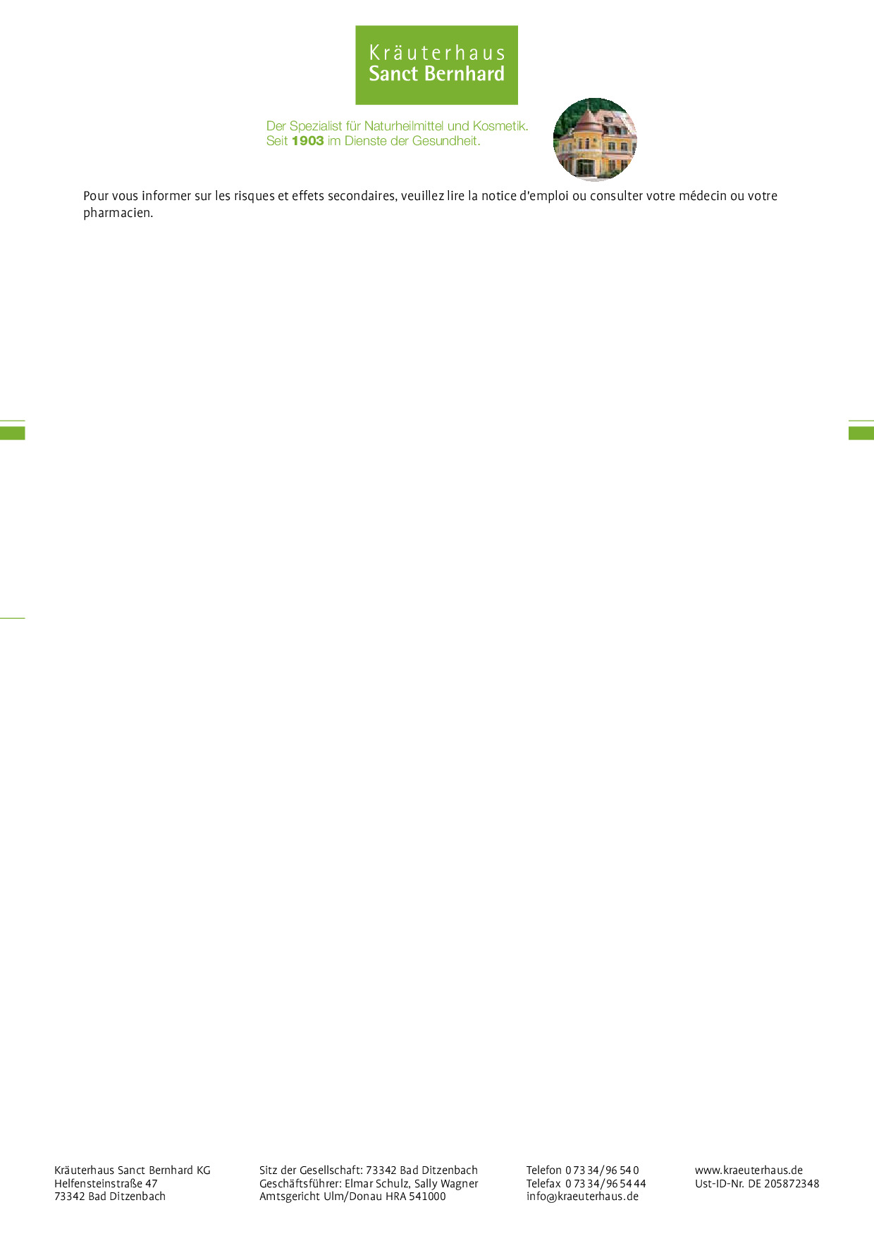 VITA vitamine E forte 268 mg » Acheter dès à présent | Sanct Bernhard